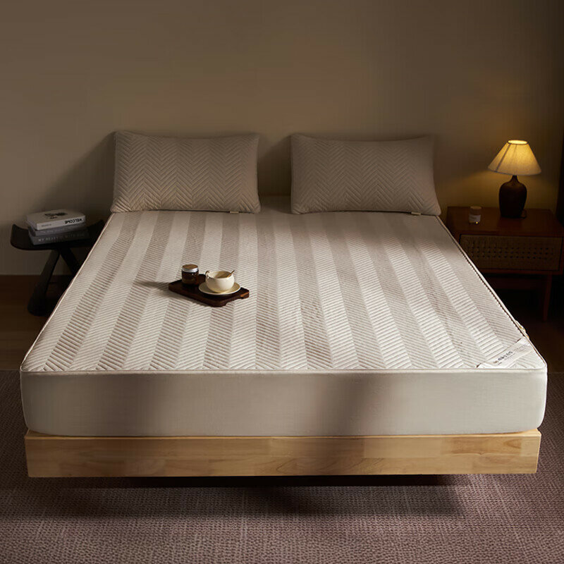 MUJI A-класс чистохлопковое льняное утолщенное стеганое пододеяльник 180x200 см пыленепроницаемый нескользящий полный