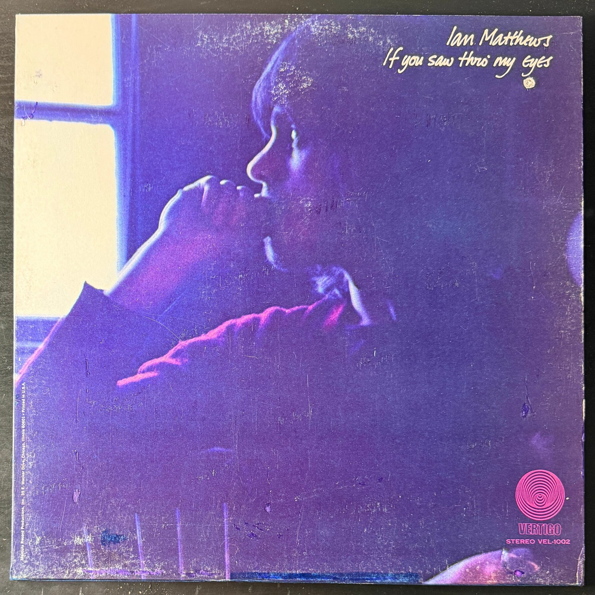 Виниловая пластинка Ian Matthews If You Saw Thro' My Eyes (США 1971г.)