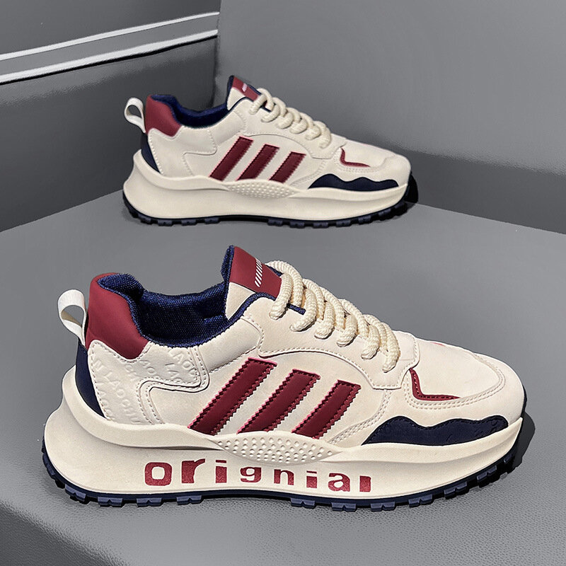 JYL Ботинки Мартин мужские Осень Ходьба Прочная сетка/ML177 rice red shoes