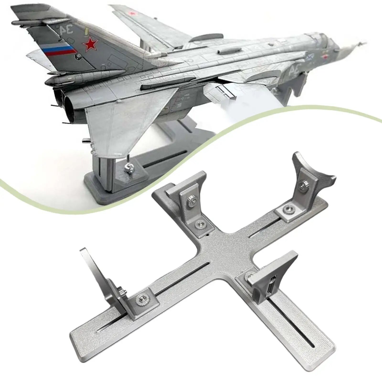 Подставка для покраски моделей самолетов Tooyful Model Aircraft Painting Stand Base Holder
