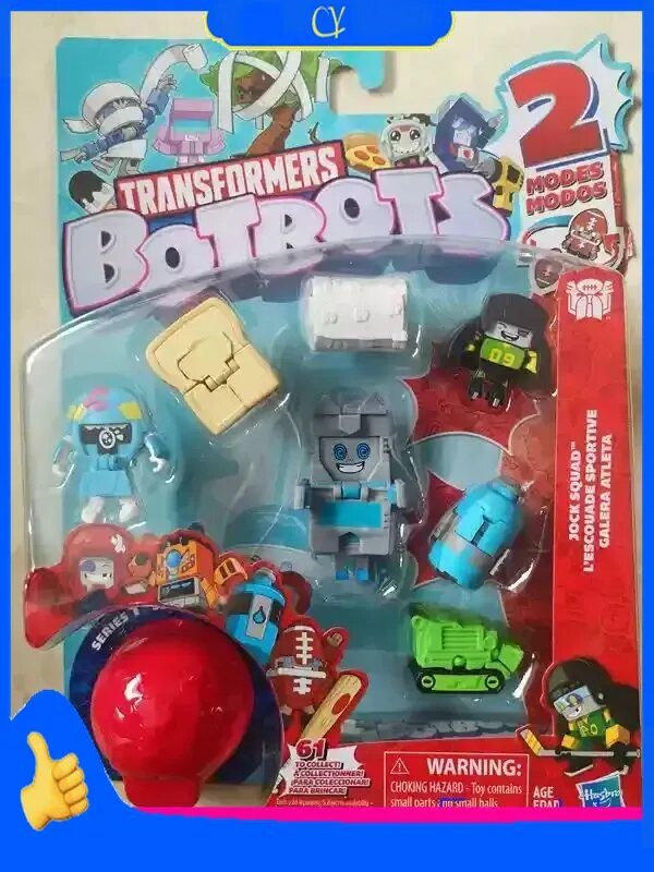 Transformers Toys BotBots Набор из 8 коллекционных фигурок "Тайна 2 в 1