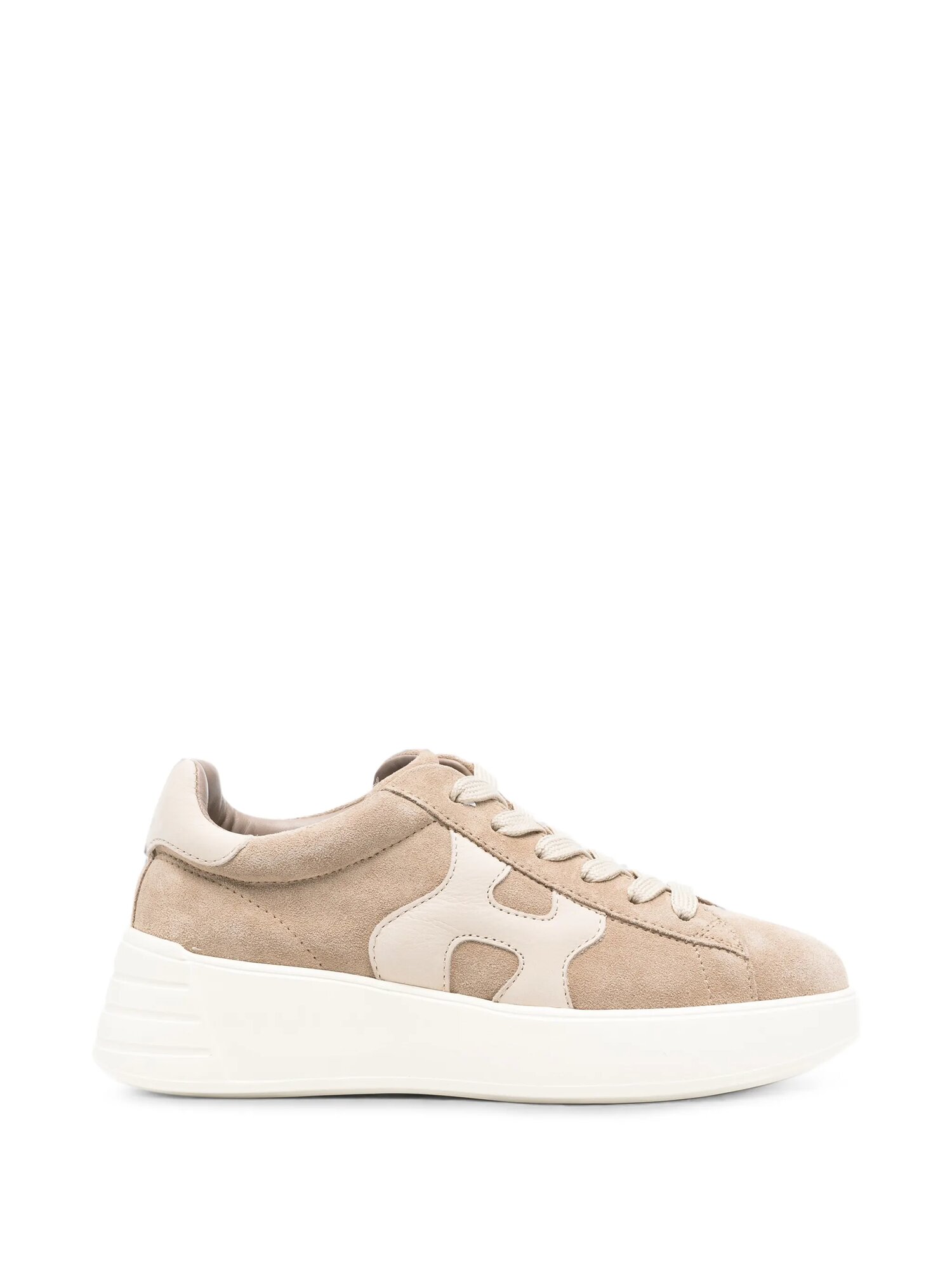 Кроссовки Logo-patch platform sneakers