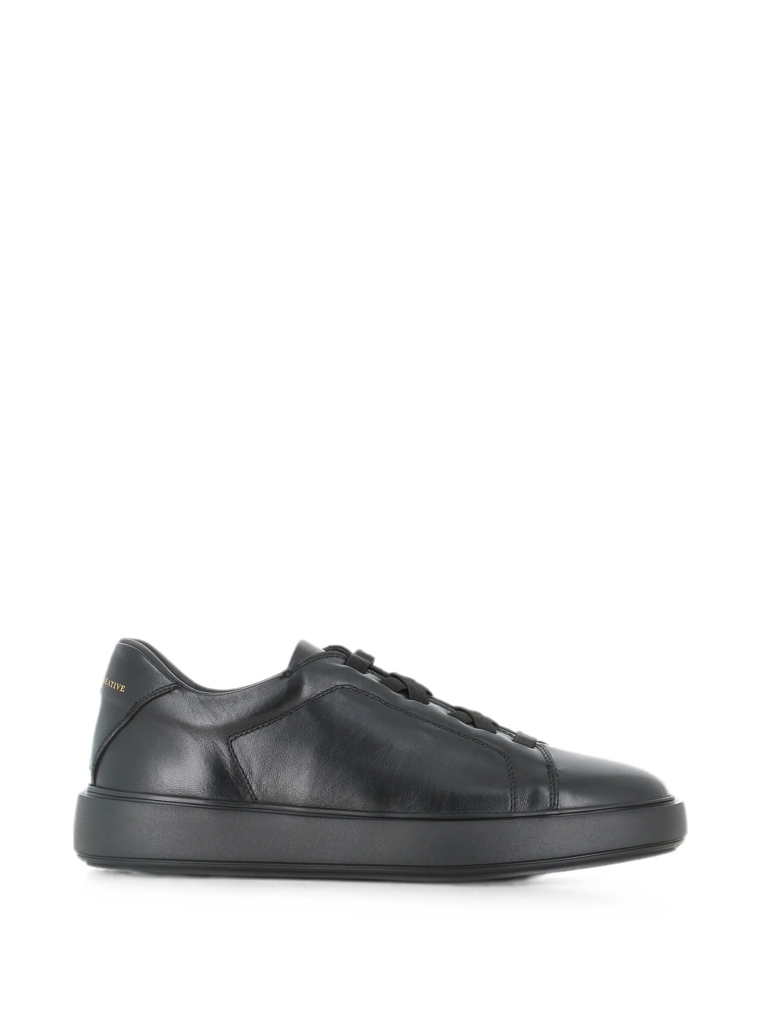 Кроссовки Leather lace-up sneakers