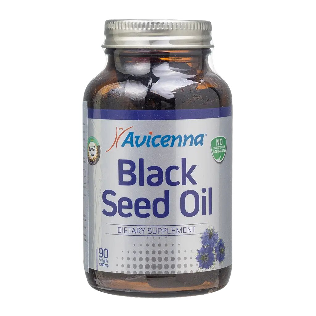 Авиценна Масло Черного Тмина/Avicenna Black Seed Oil капсулы массой 1300 мг 90 шт