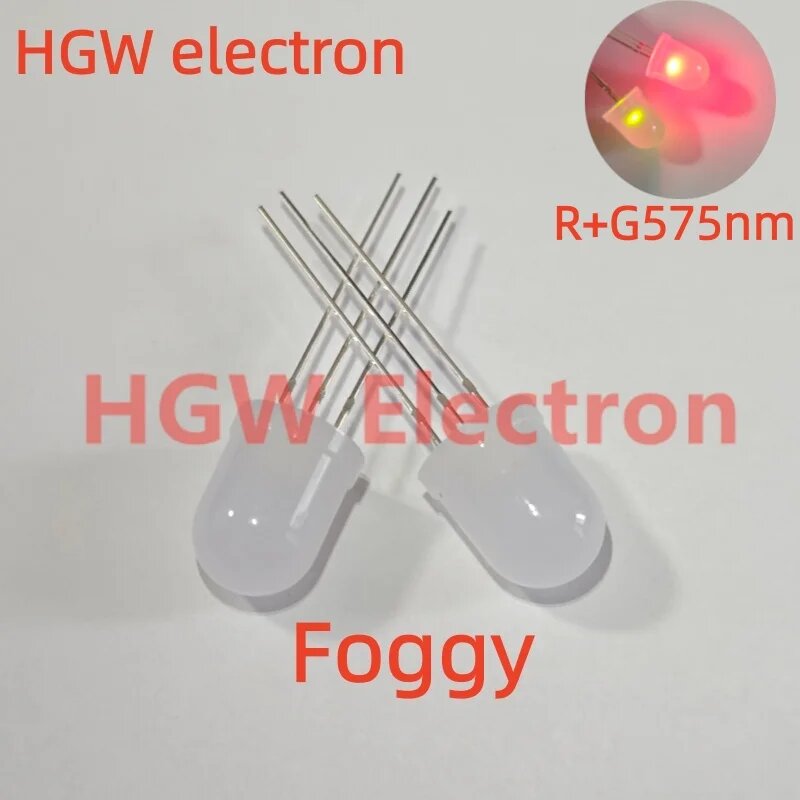 Светодиод HGW Fogy Anode R-G575, 10мм