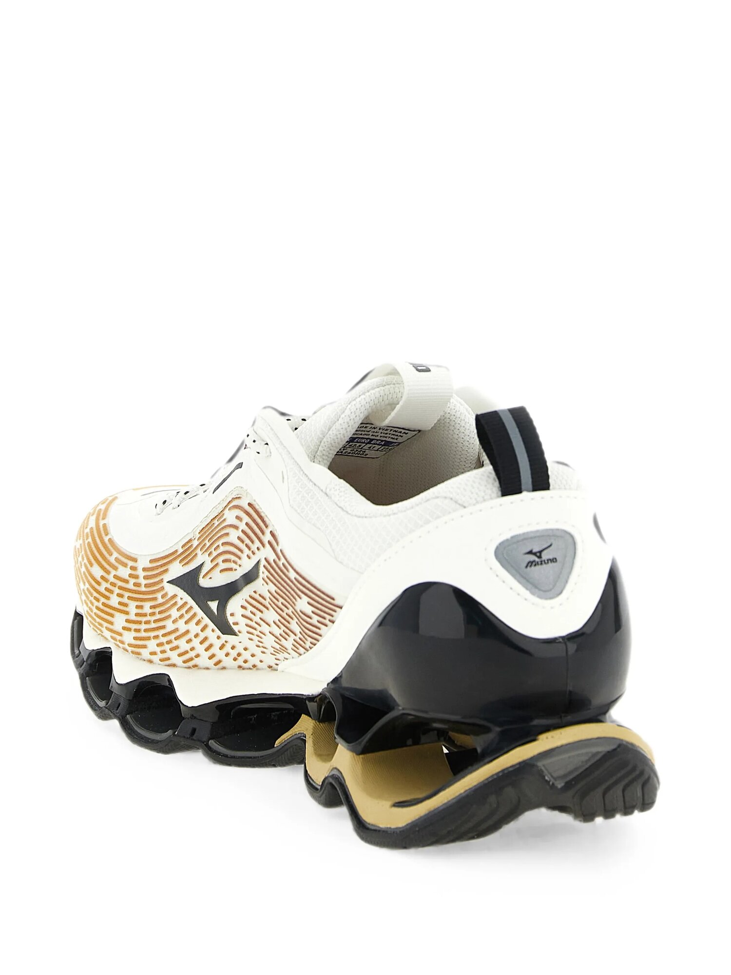 Кроссовки Mizuno Wave Prophecy 13.2 Infinity Wave sneakers, размер 6,5 US, бежевый/белый — фото 1