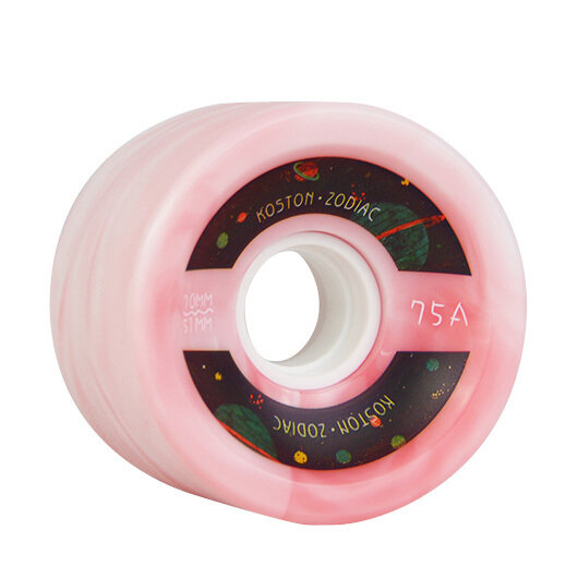 Колеса для лонгборда Koston WH157-2 Pink 70х51мм 80А