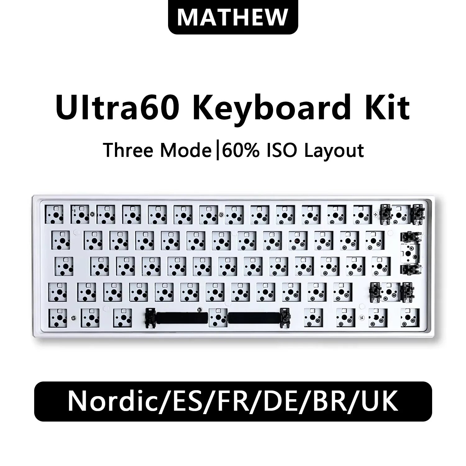 Механическая клавиатура Ultra60-ISO 60%