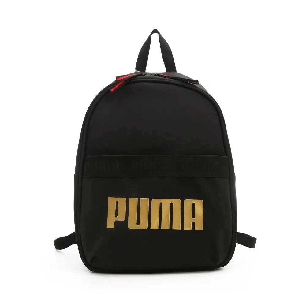 Рюкзак PUMA женский/мужской черный/золотой городской, туристический, школьный