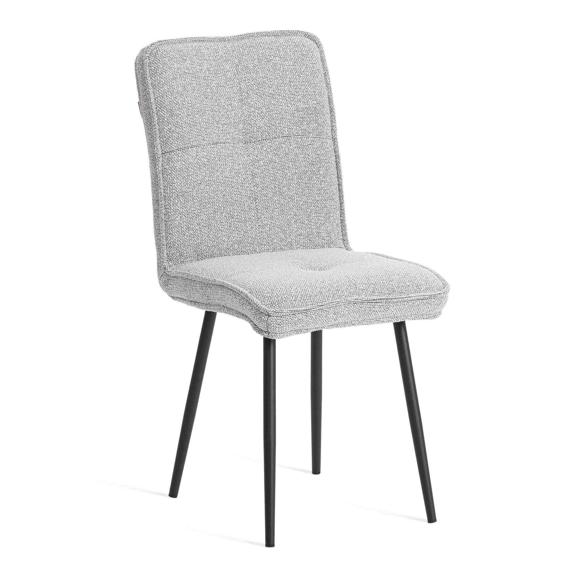 Комплект обеденных стульев 2 шт. Tetchair Амура, букле, цвет серый