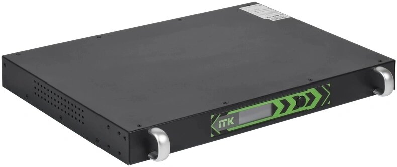 Источник бесперебойного питания ITK Electra ELR-750VA-1-002 450Вт 750ВА черный