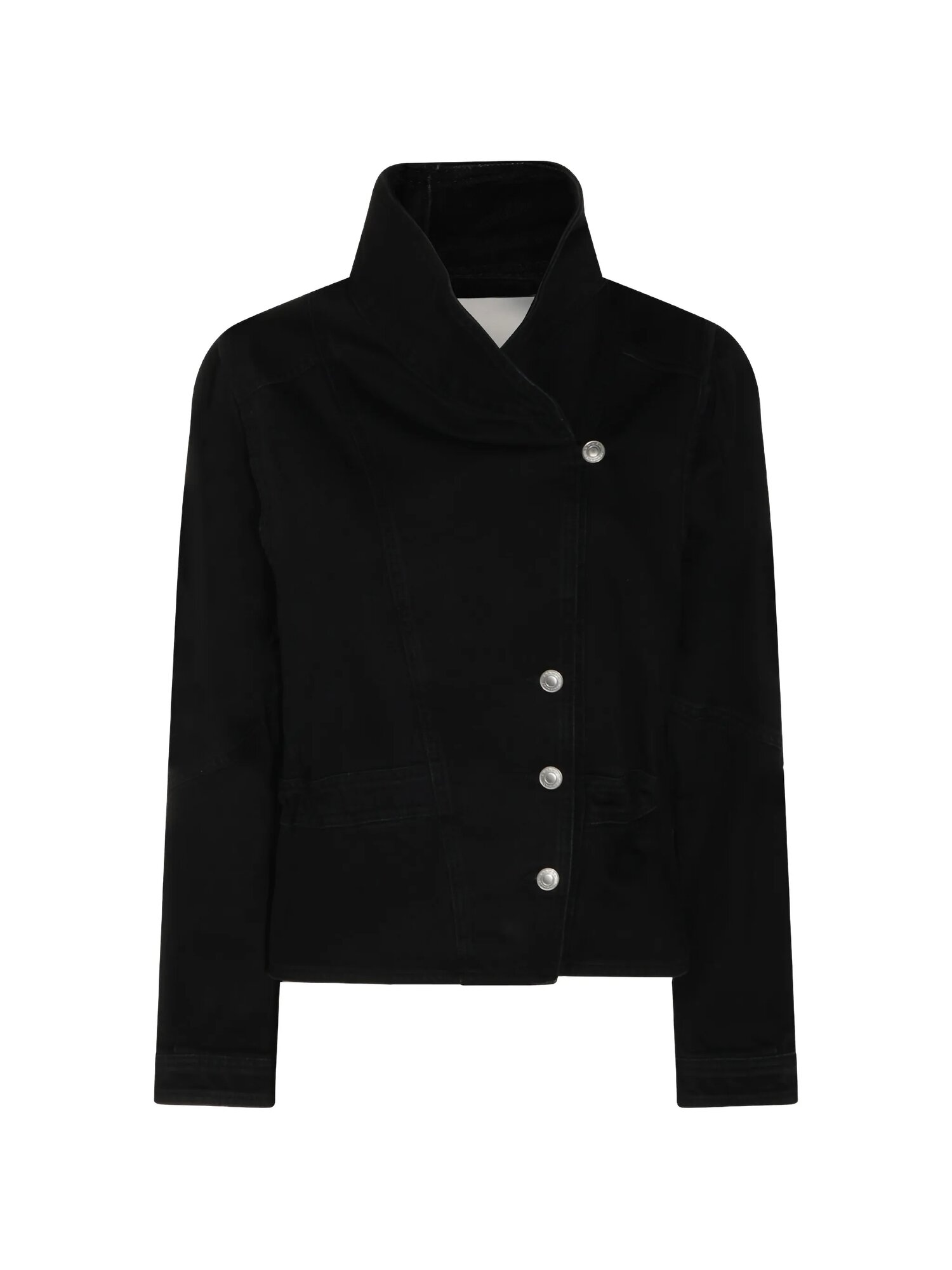 Куртка Asymmetric-fastening denim jacket