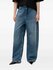 Джинсы HUGO Logo-patch wide-leg jeans, размер 40