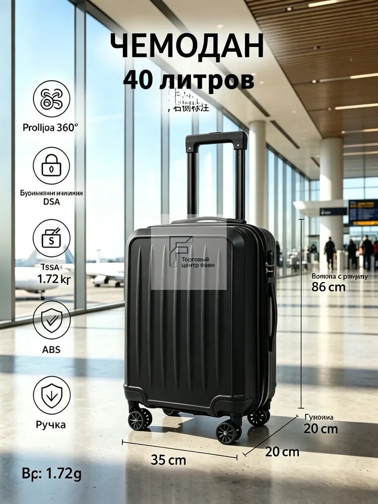 Комплект чемоданов , 1 шт.