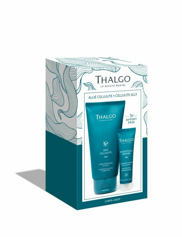 Thalgo Набор для тела антицеллюлитный (Крем против целлюлита + Скраб отшелушивающий) 230 мл
