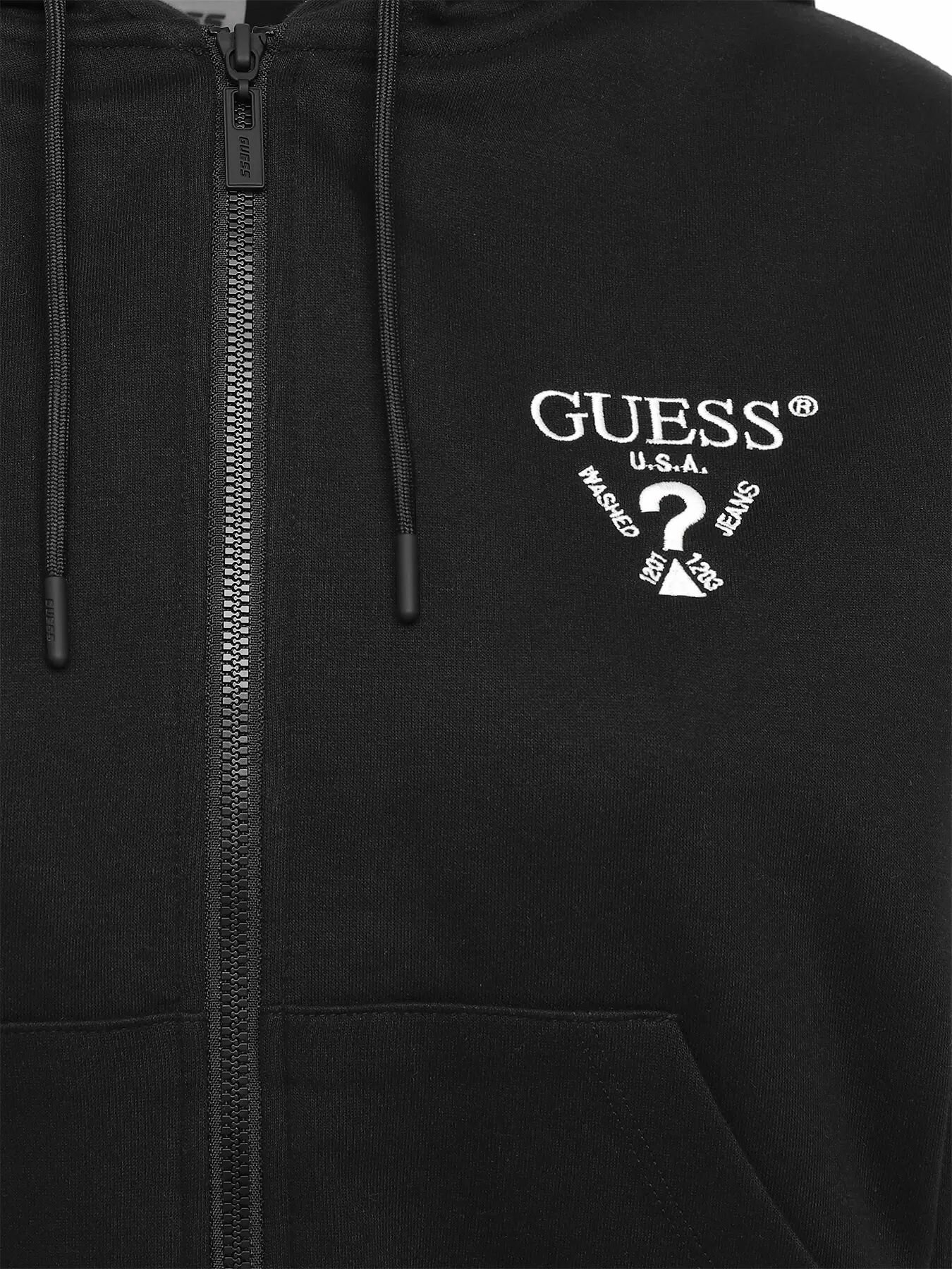 Толстовка GUESS, размер S, , черный, Черный — фото 1