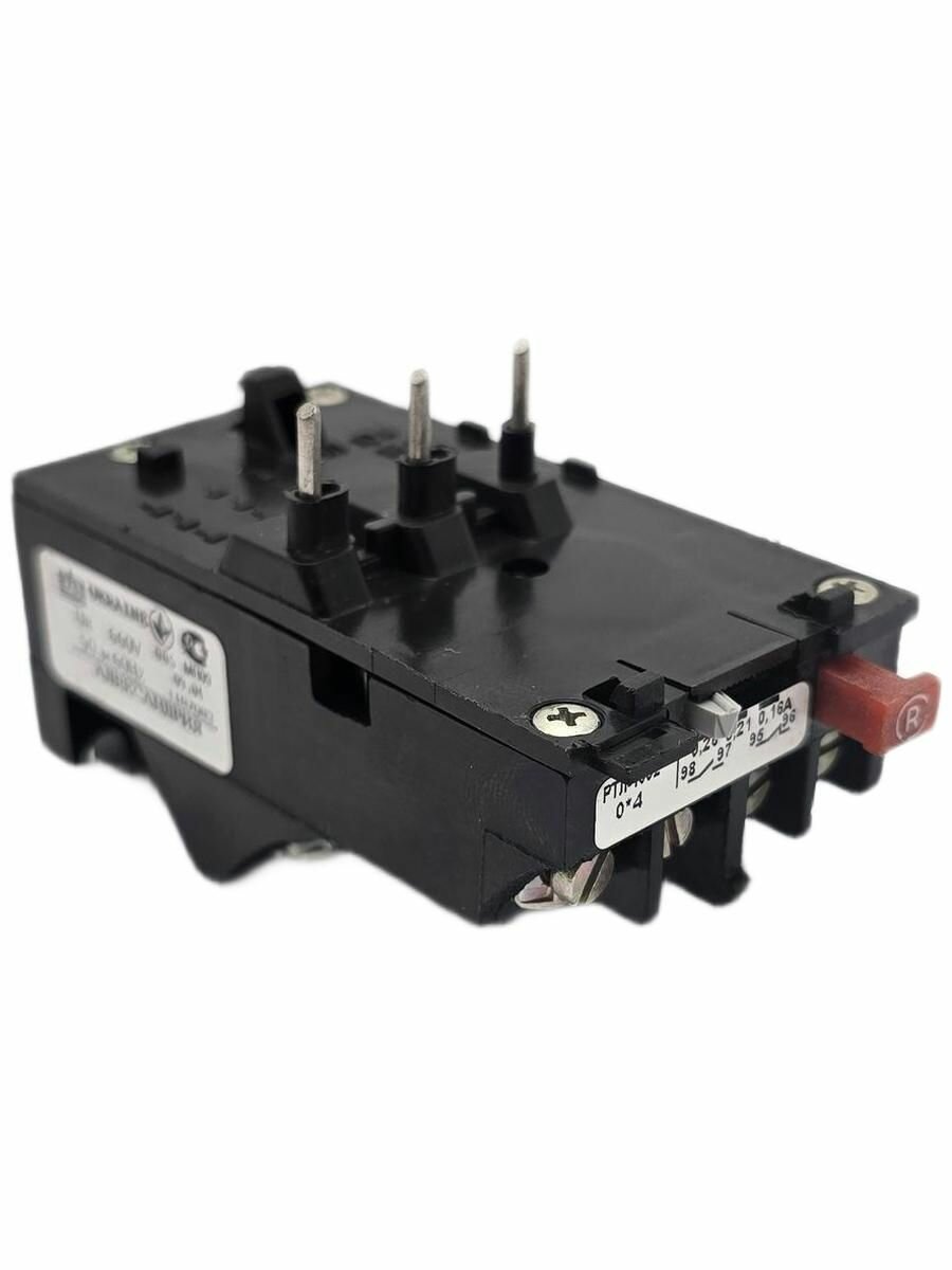 РТЛ-1002 О*4 этал, уставка In 0,16-0,26А, Реле тепловое, 660V, 50-60Hz