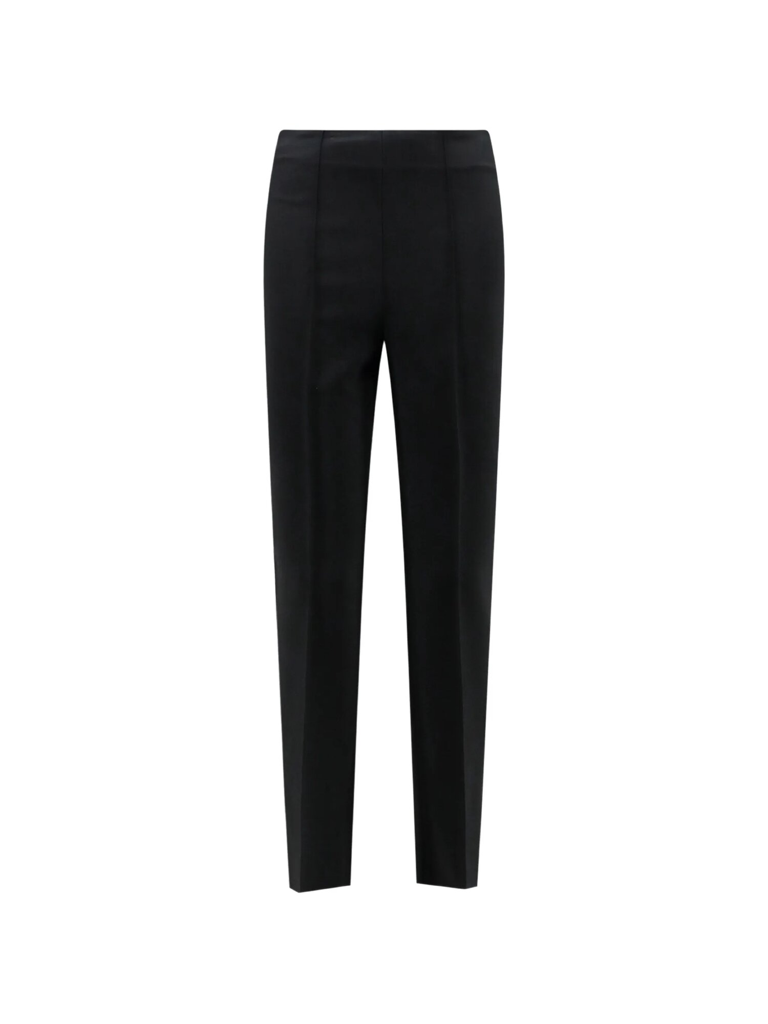 Брюки Cigarette-leg topstitched slim-fit trousers