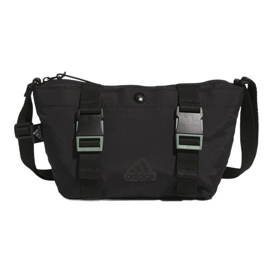 Сумка adidas, фактура матовая, черный
