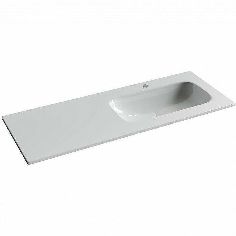Раковина в ванную комнату Ceramicanova Grace 120 R CN7021 Белая