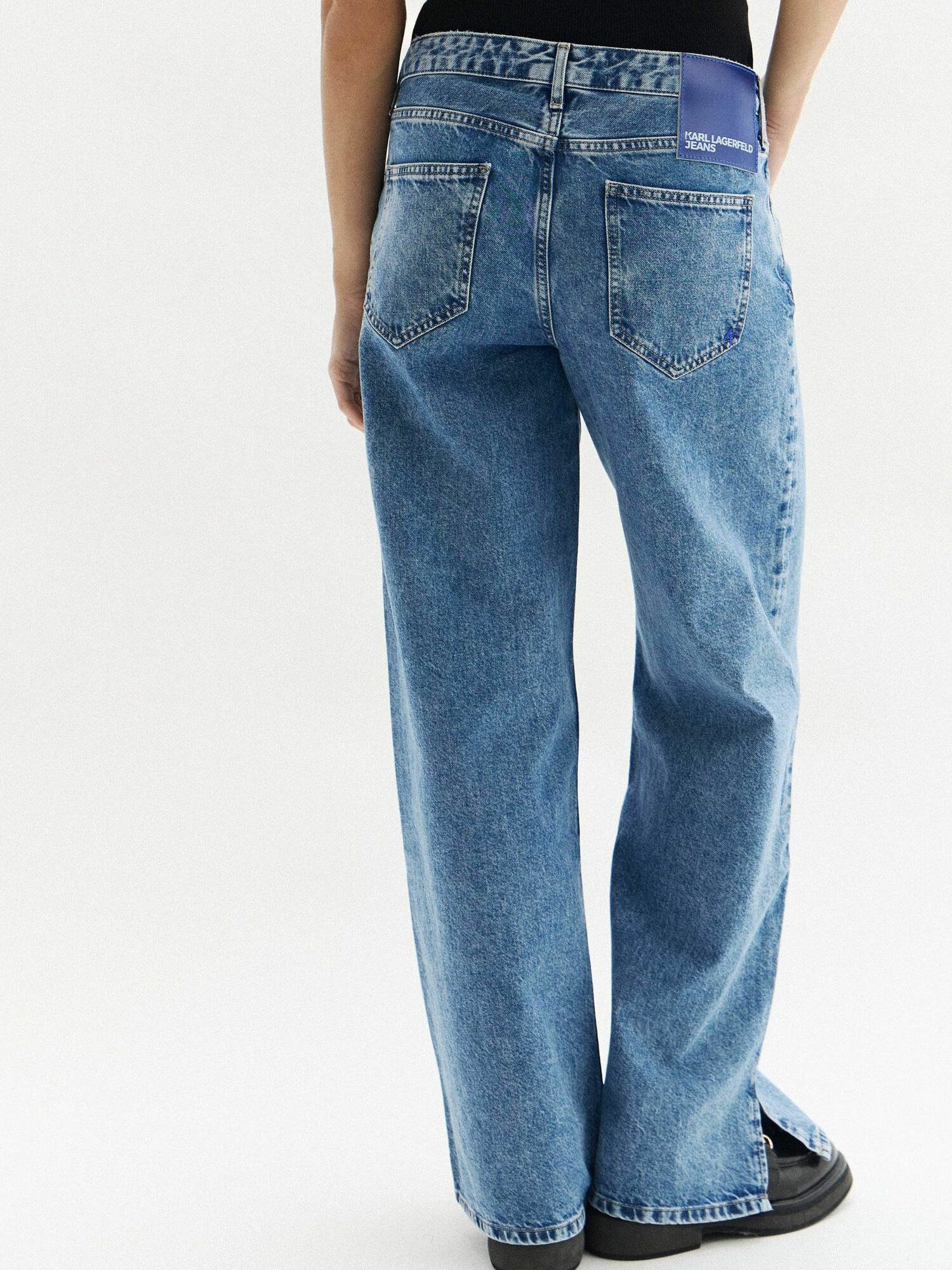 Джинсы KARL LAGERFELD JEANS, размер 28/30, голубой — фото 1