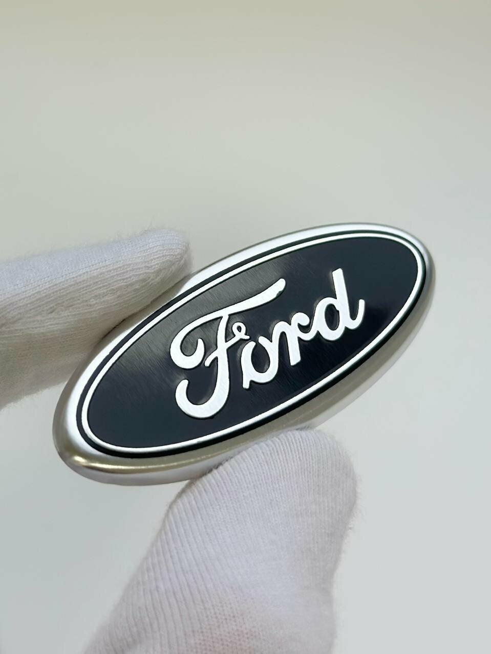 Эмблема на руль Ford 58мм, шильдик Форд на руль 1шт.