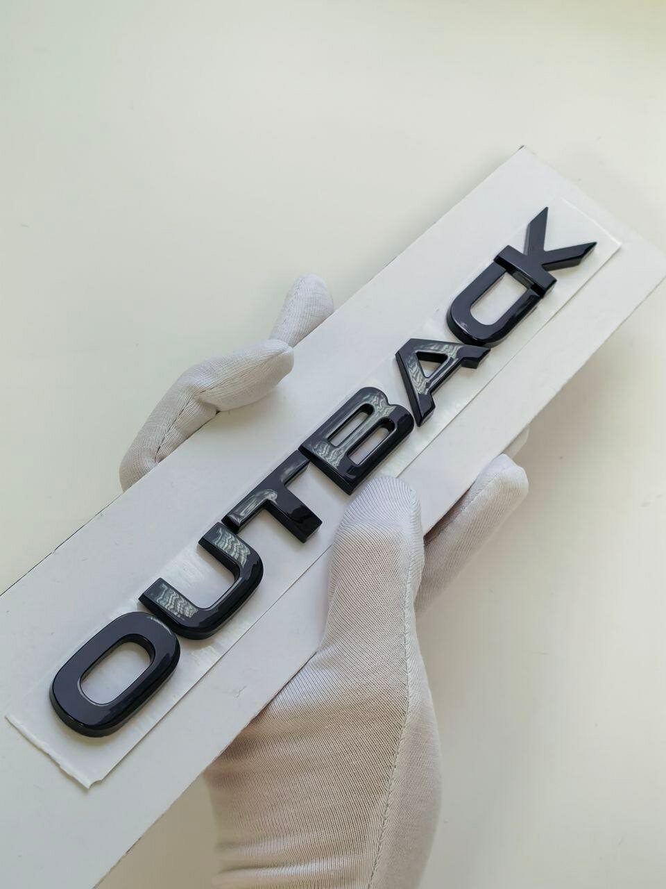 Надпись OUTBACK 215*19 мм, шильдик Subaru, эмблема Субару, значок