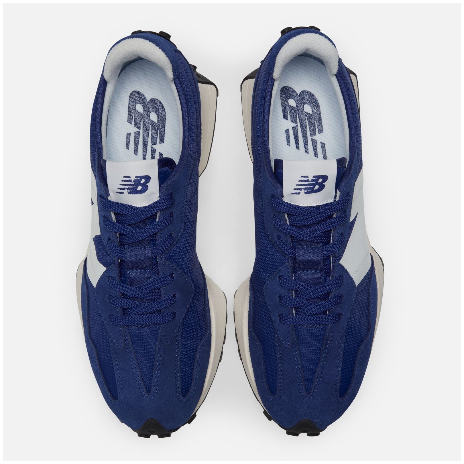 Кроссовки New Balance 327, размер 7.5US, синий — фото 1