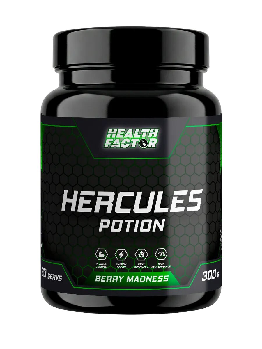 Предтренировочный комплекс Hercules potion 300гр - лесные ягоды