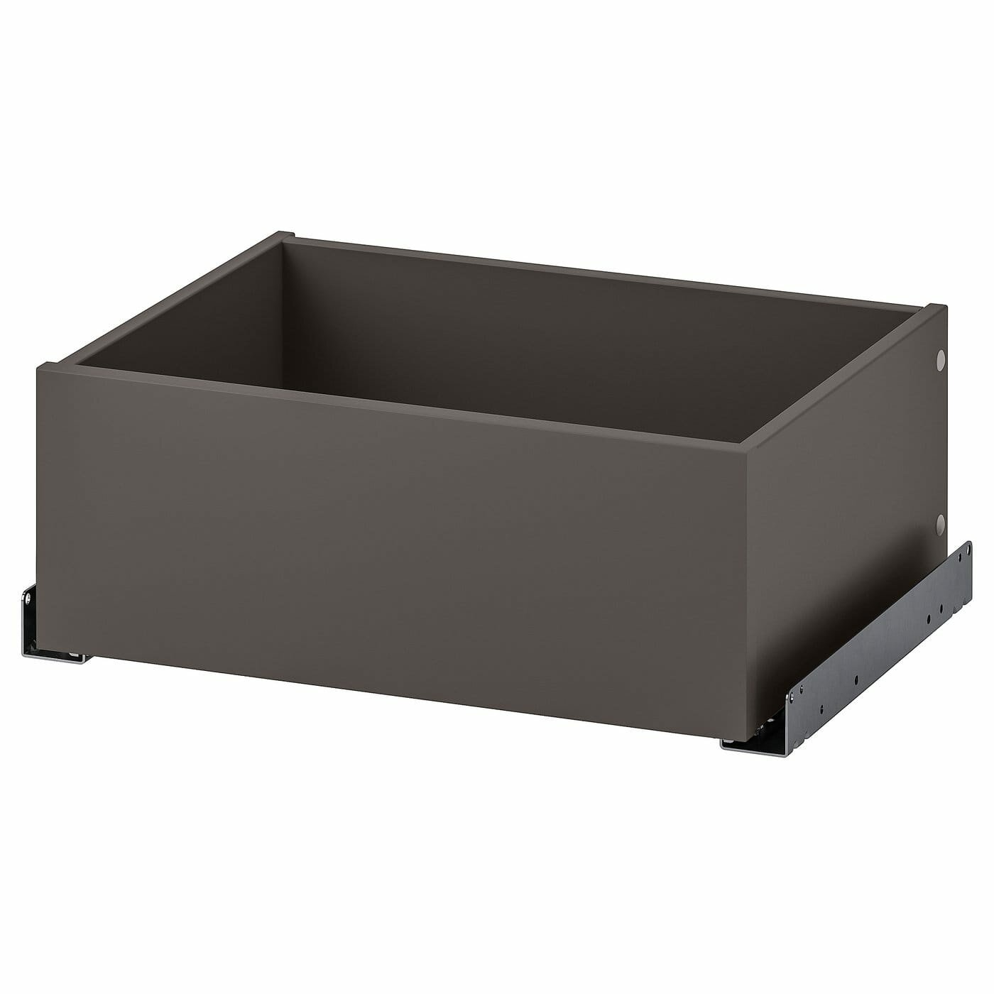 Корзина для хранения IKEA KOMPLEMENT, темно-серый, 50x35 см 105.095.02