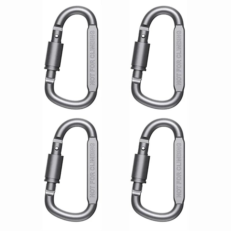 Алюминиевый тактический карабин Серый, Silver-4pcs
