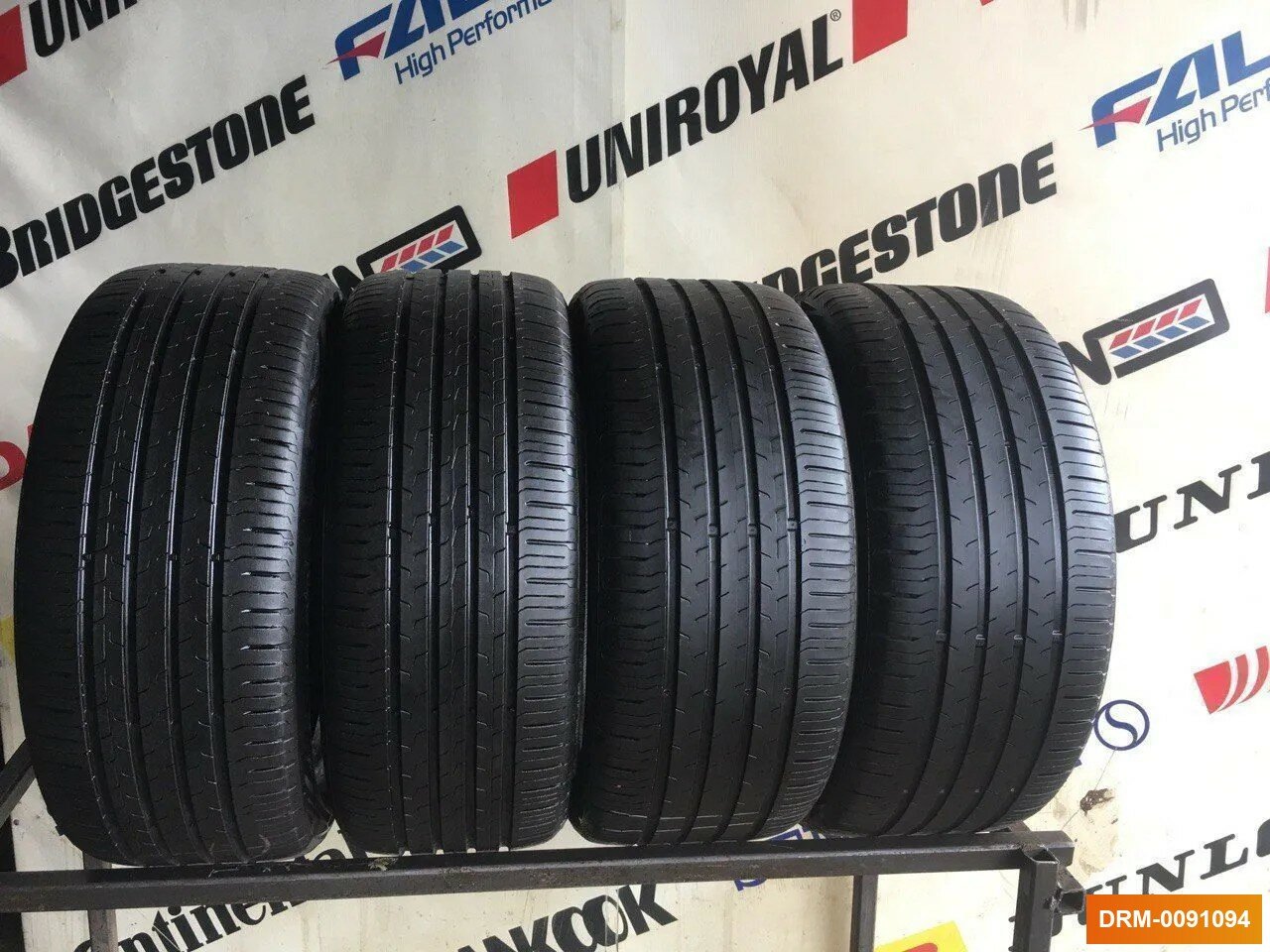 Комплект (4 шт) летних БУ шин Continental ContiEcoContact 6 225/45 R18 25% износ 3773147470