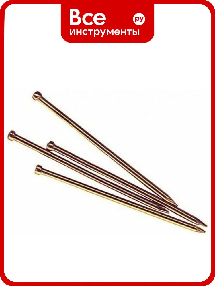 Финишные гвозди STARFIX 1,2x50 мм, бронза, 0,2 кг SMP1-55318-02