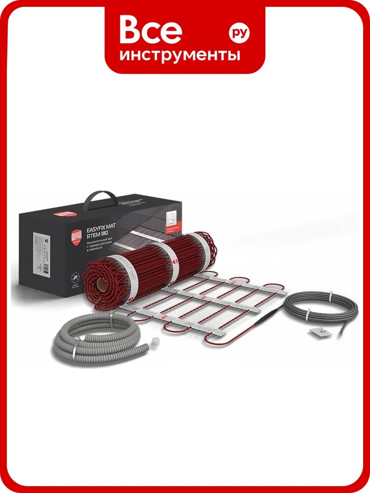 Нагревательный мат ROYAL THERMO EasyFix Mat RTEM 2-180-1 (комплект с терморегулятором) НС-1599095