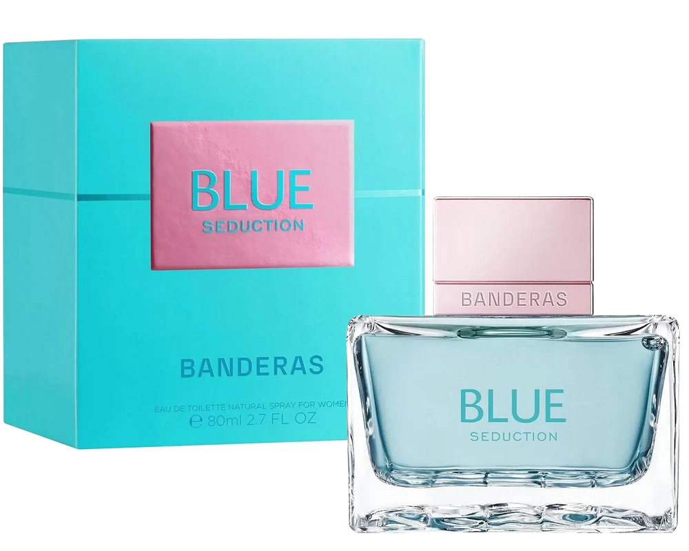 Туалетная вода для женщин Antonio Banderas Blue Seduction Women 80 мл - Блу Седакшн