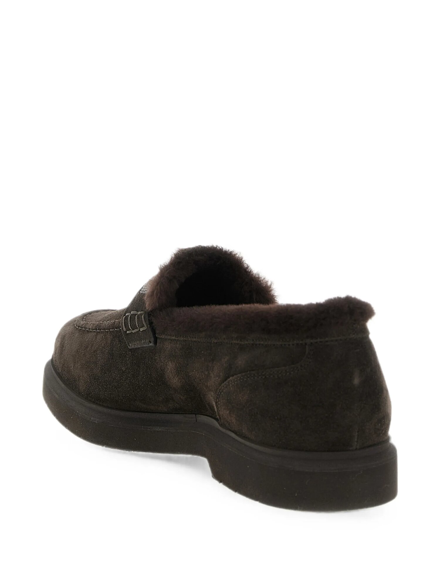 Лоферы BRUNELLO CUCINELLI Suede loafers, размер 38 — фото 1