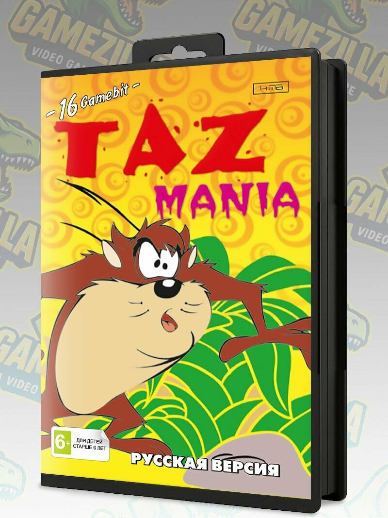 Игра Sega: Taz-Mania (русские субтитры)