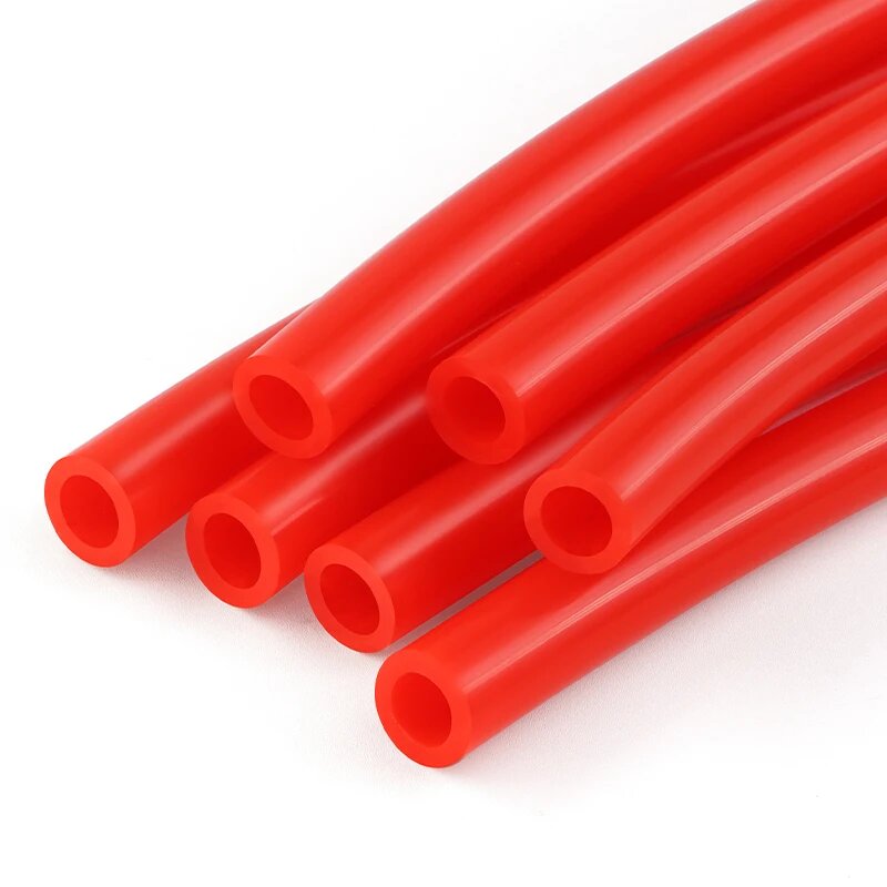 Силиконовый шланг для воды 5 метров ID 8mm x OD 12mm, Красный, Red