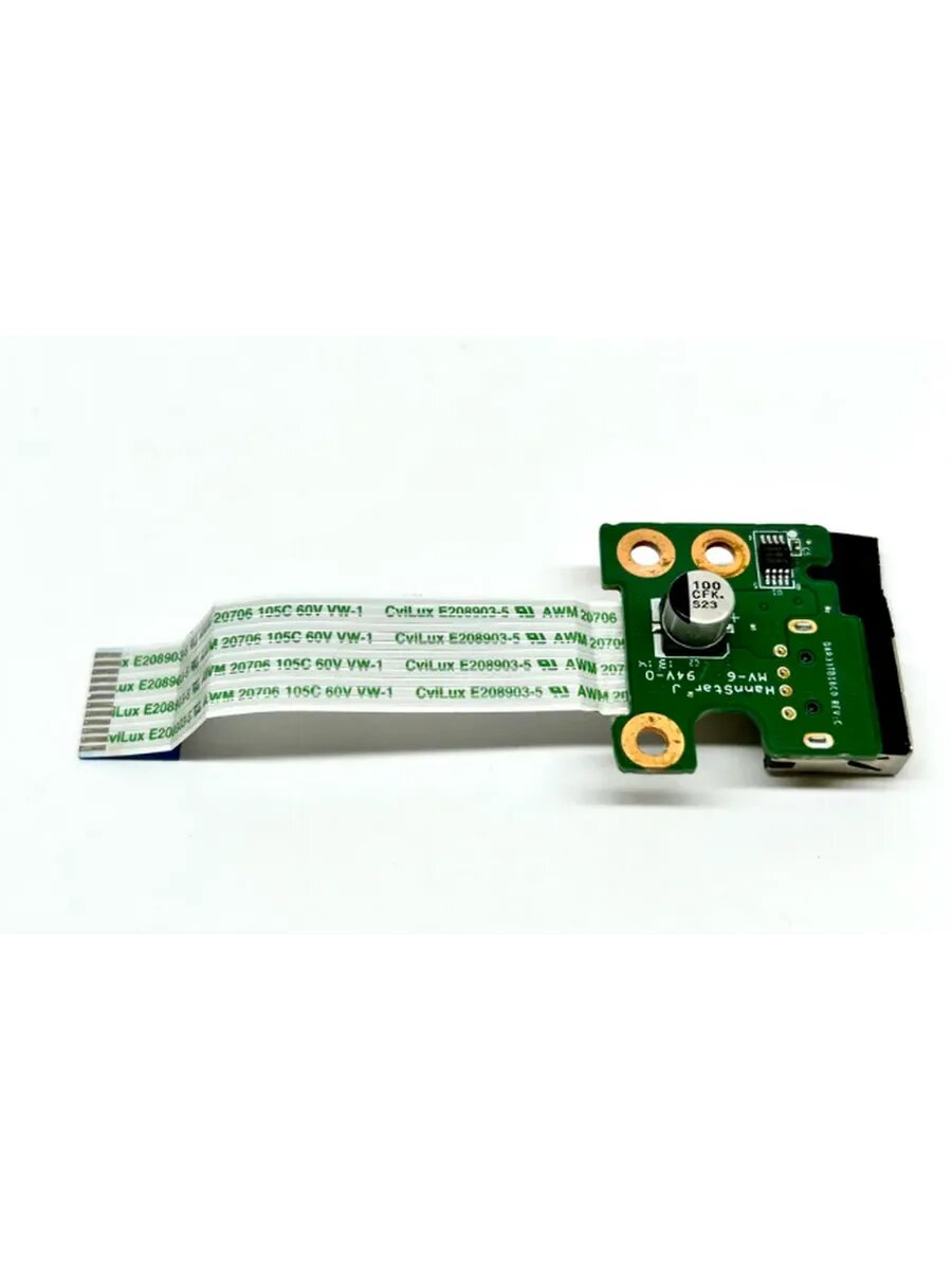 Плата USB разъёма со шлейфом для ноутбуков HP G6-2159er