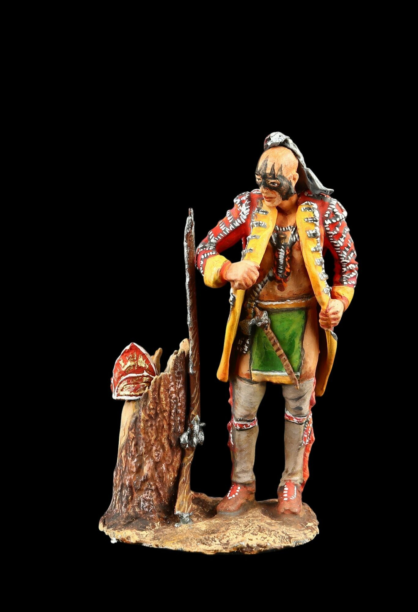 Оловянный солдатик SDS: Ирокез, 1755 г