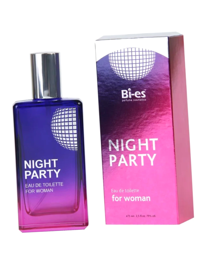 Туалетная вода Bi Es Night Party 75 мл для женщин / Би Эс Найт Пати женские духи