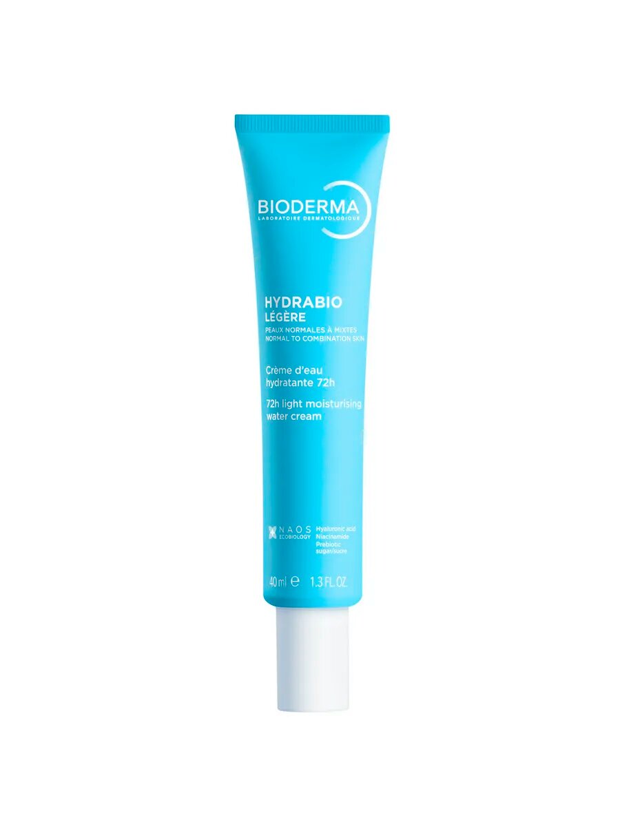 Bioderma hydrabio крем для нормальной и комбинированной кожи легкий увлажняющий 40 мл