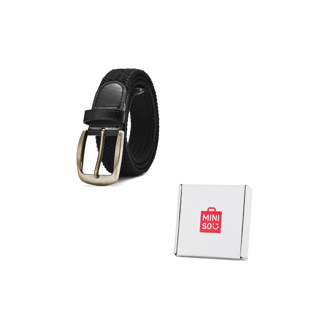 Miniso Полипропилен Эластодиен Искусственная кожа ПУ (полиуретан) Сплав Ремни Мужской 105