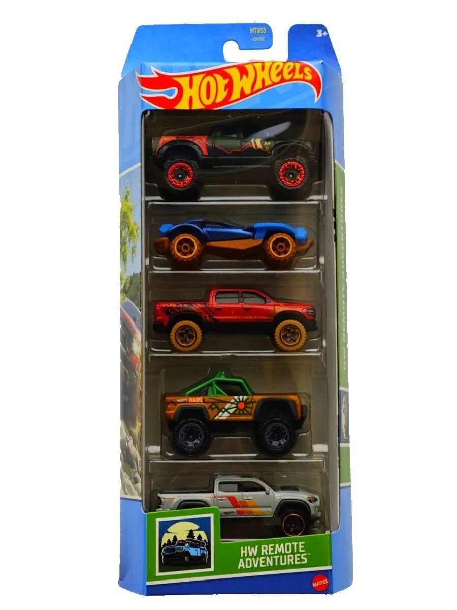 Игровой набор Hot Wheels 1:64 без механизмов HTV53