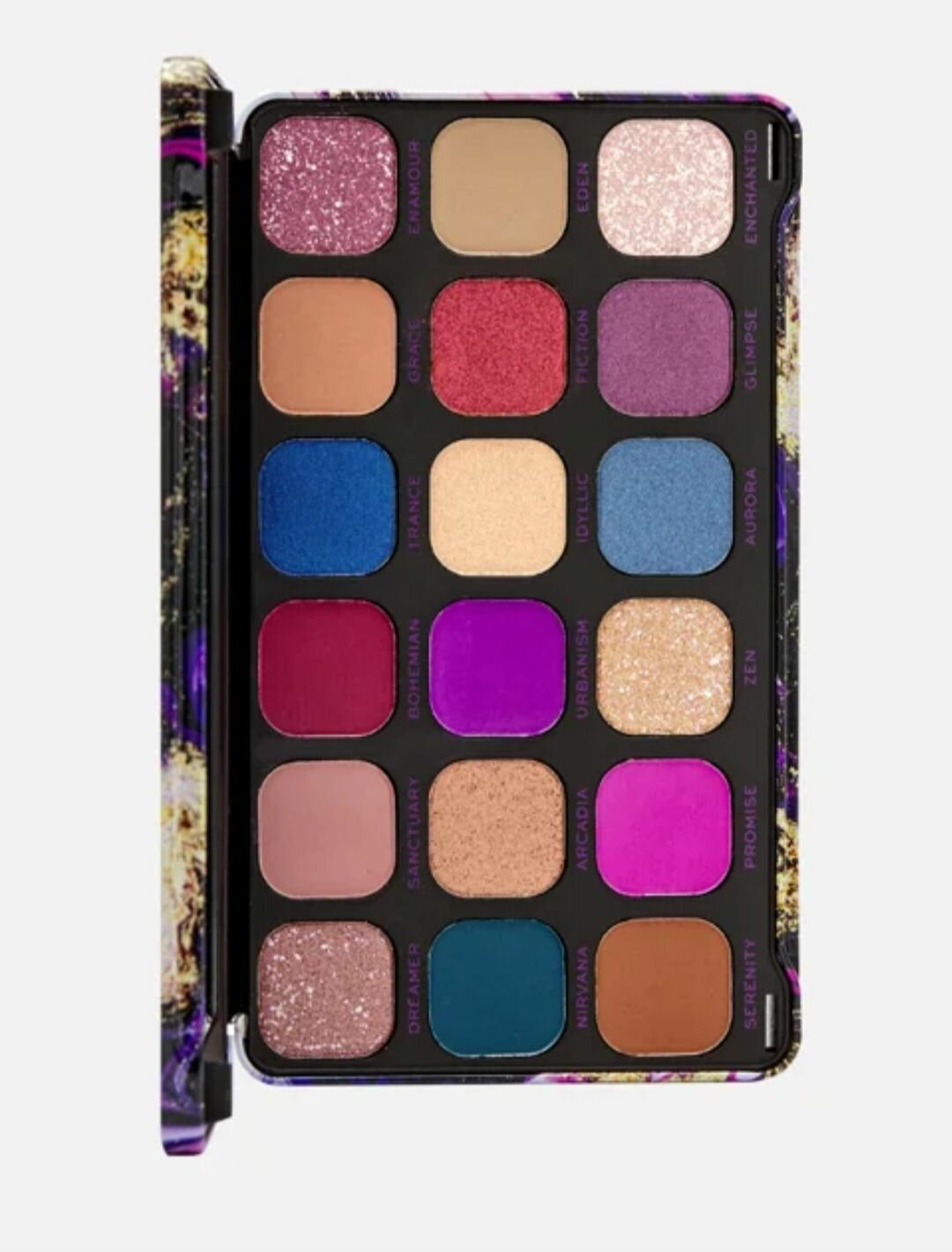 Палетка теней MAKEUP REVOLUTION forever flawless utopia