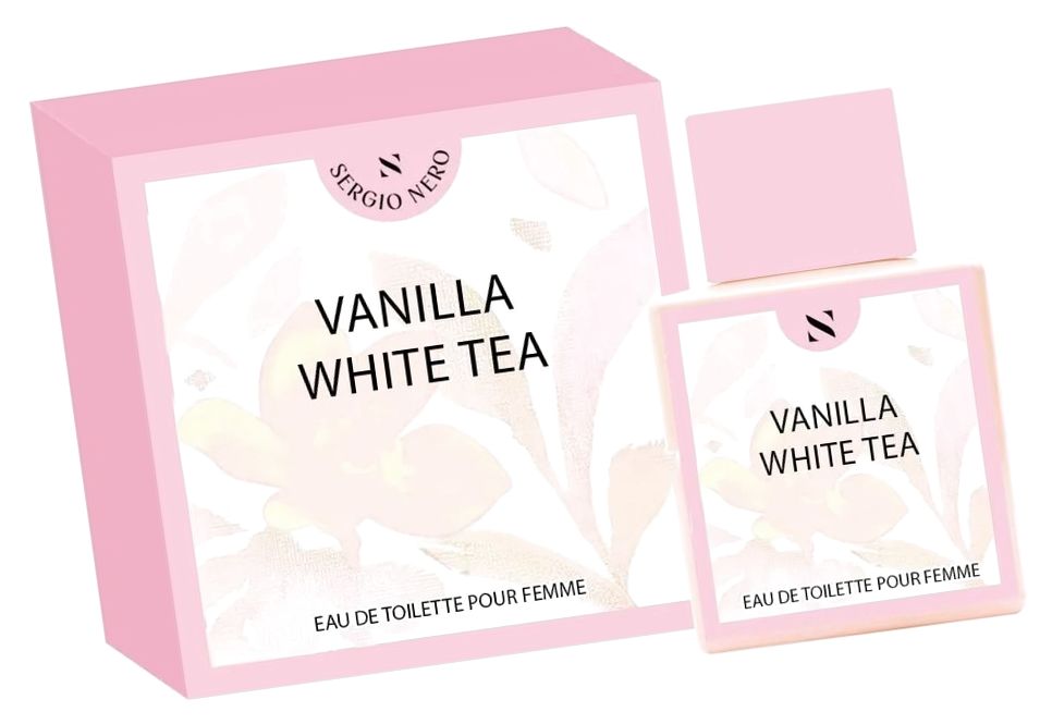 Аромат Sergio Nero Vanilla White Tea 50 мл женский - Серджио Неро Ваниль и Белый Чай
