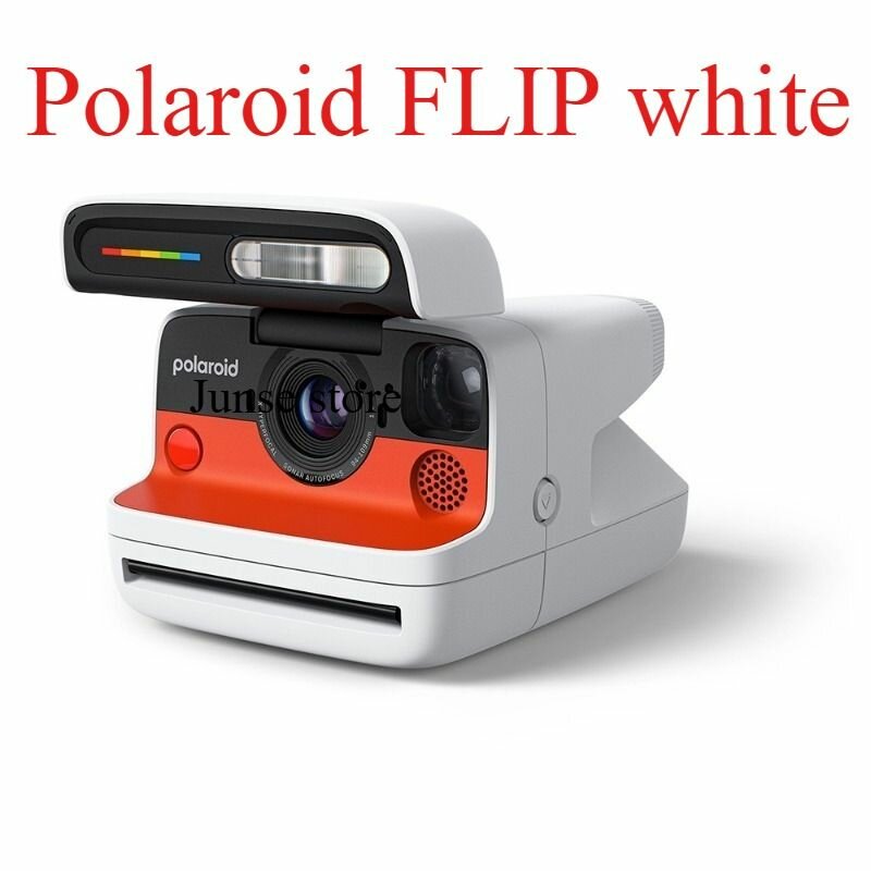 Фотоаппарат /Полароидный снимок Polaroid FLIP white Белый Instant Camera, Камера с автофокусом, прогулка на свежем воздухе/день рождения