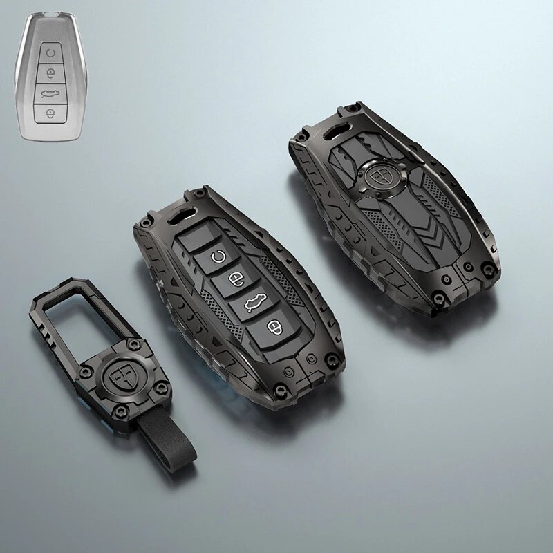 Чехол для ключей Geely Monjaro Atlas CoolRay, A Key Grey