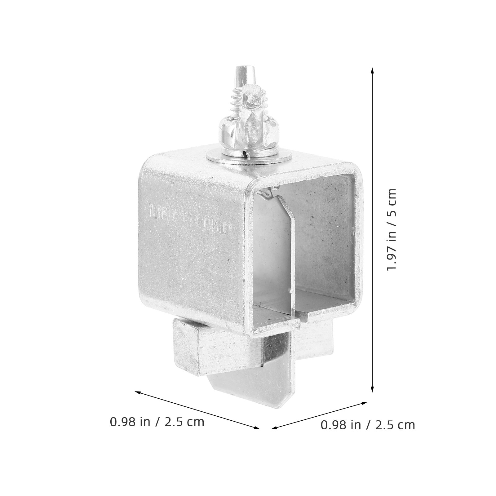 8 Пcs Клamp Для Cвaelijah Свaeлийный Клamp Цвeт Silver Pазмep 5.00X2.50X2.50CM