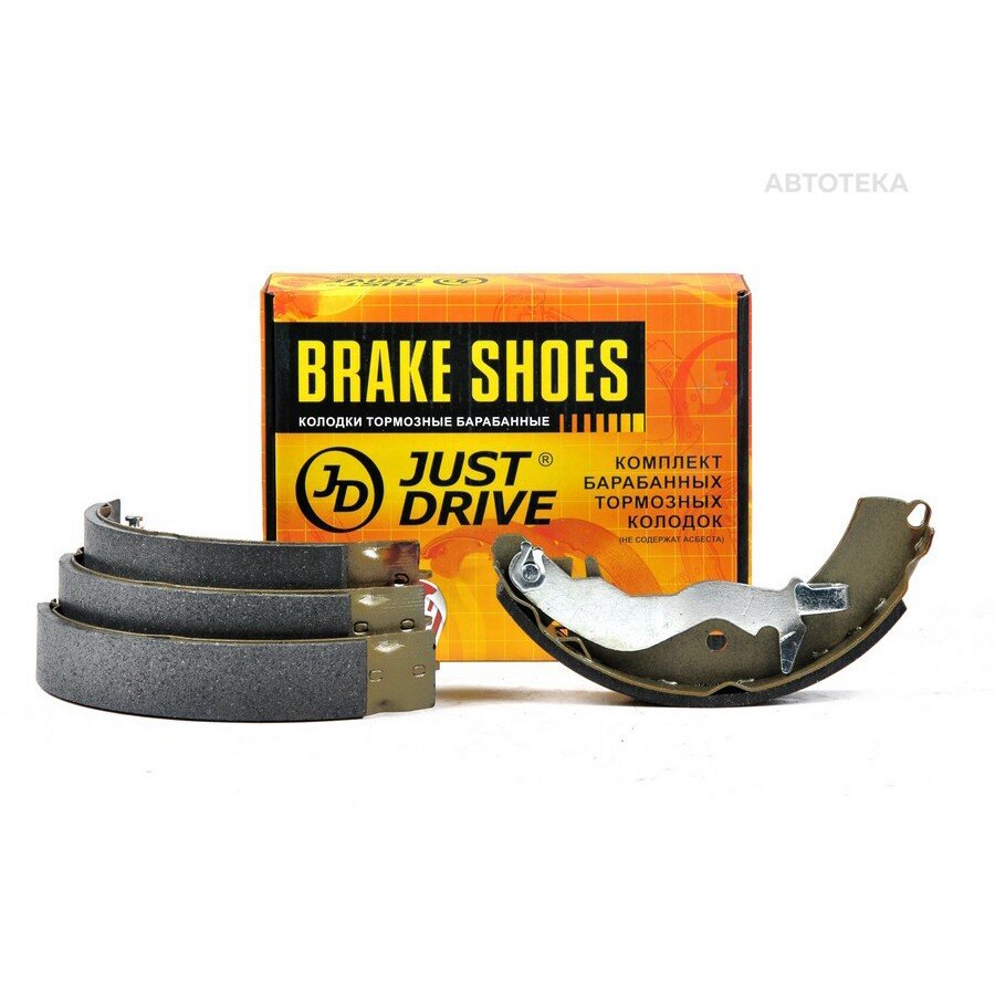 Колодки тормозные барабанные K6729 JUST DRIVE JBS0079 MI Lancer (CS#A/W) 00-, Colt (Z2#A/W) 02-, Mirage Dingo (CQ1A/2A/5A) 98-, Minicab/Bravo (U6#T/W) 98-; NI Otti (H91W) 05-, Clipper (U71T/V, U72T/V) .